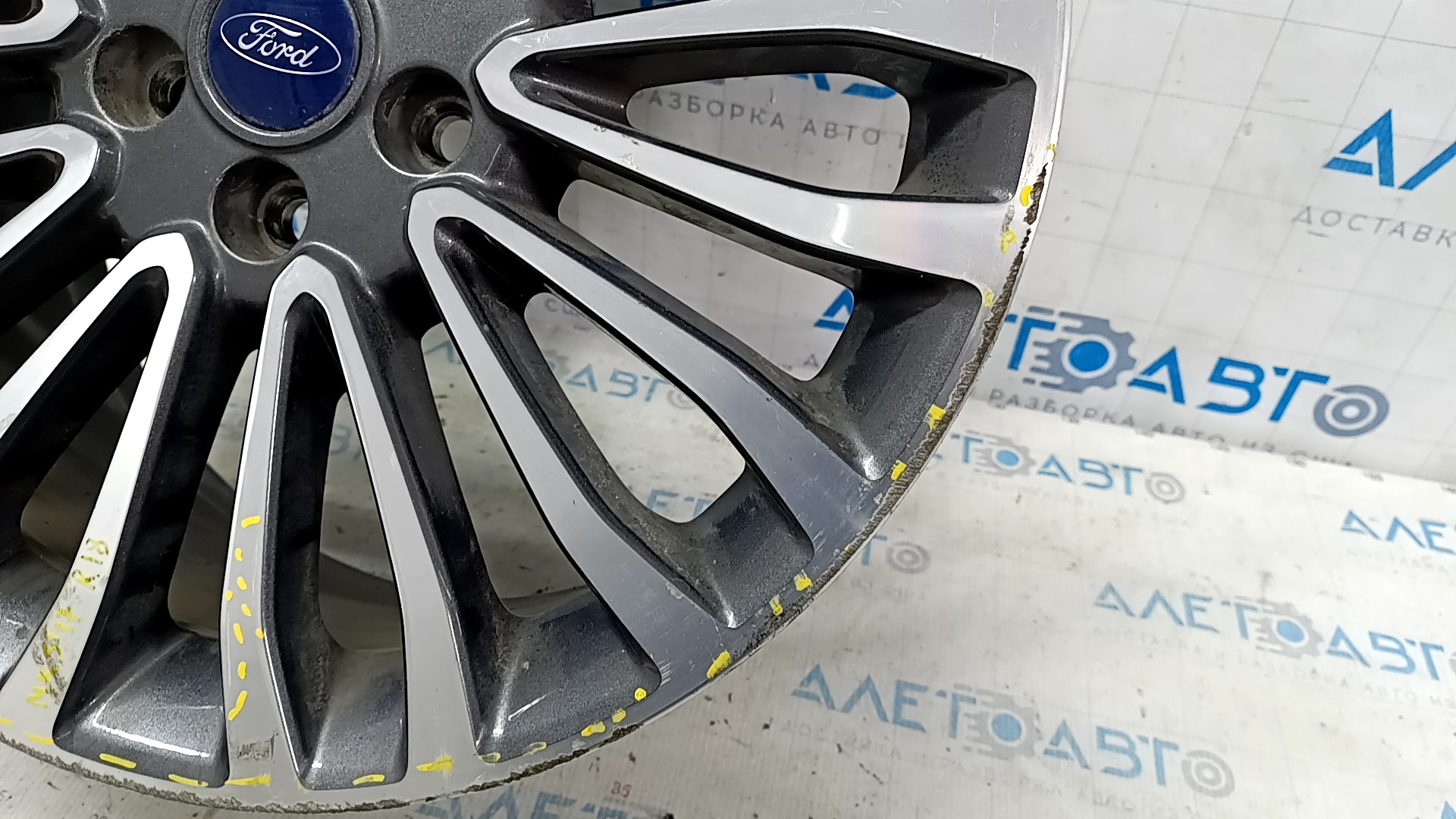 Диск колесный R18 5*108 Ford Fusion mk5 17-18 тип 7, бордюрка HS7Z ...